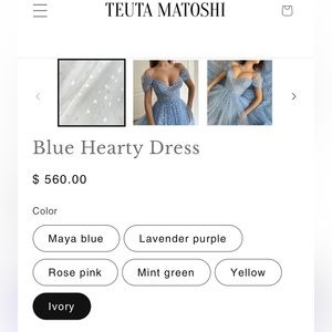 Teuta Matoshi | Dresses | Nwt Teuta Matoshi Dress | Poshmark
